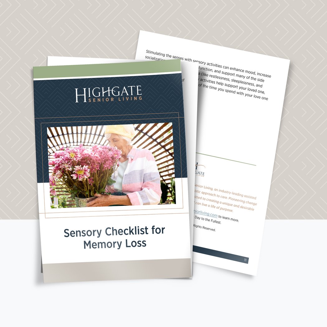 Sensory Checklist for Memory Loss | Highgate Senior Living